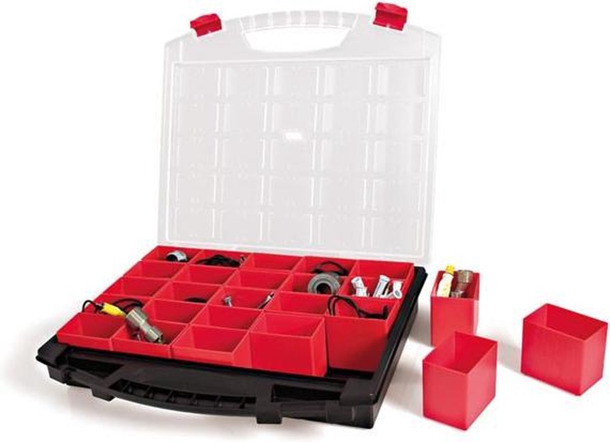 TAYG - SORTEERDOOS - 430 x 370 x 85 mm - 25 UITNEEMBARE VAKKEN | bol.com