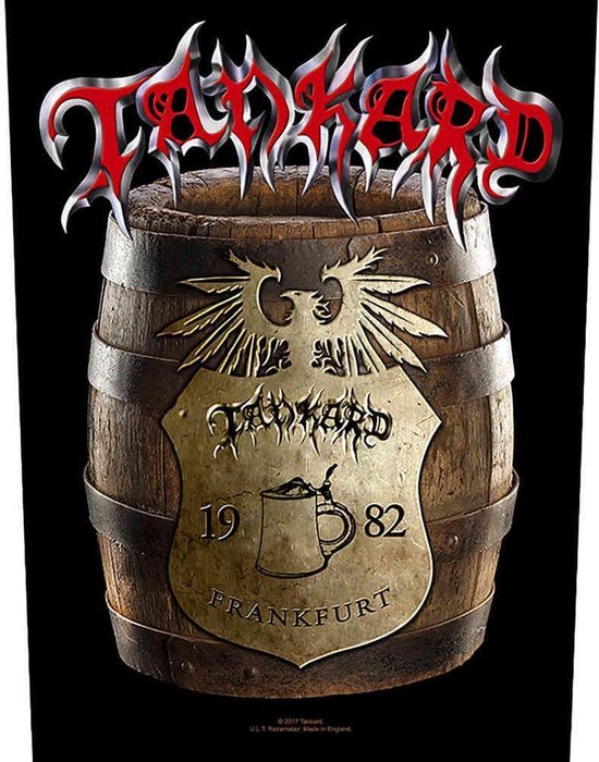 Tankard Rugpatch Beer Barrel Multicolours | bol