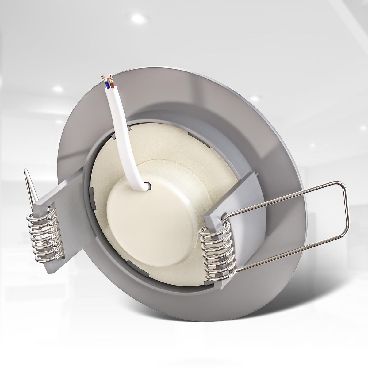 B.K.Licht - LED Inbouwspots badkamer - 5 stuks - spotjes inbouw ...