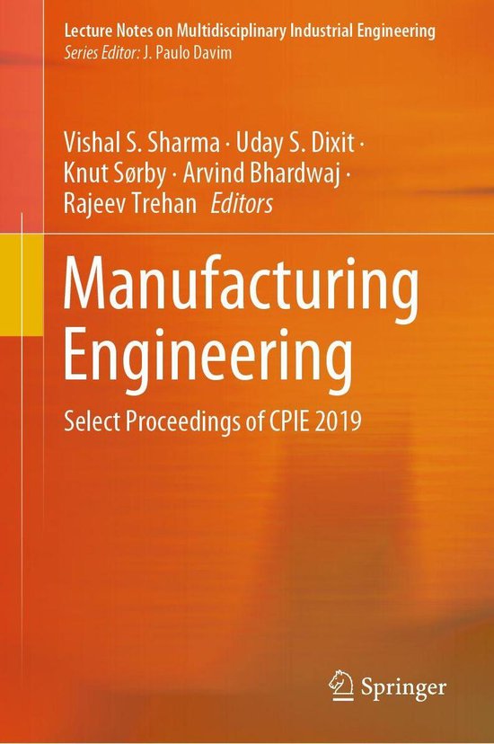 Lecture Notes On Multidisciplinary Industrial Engineering