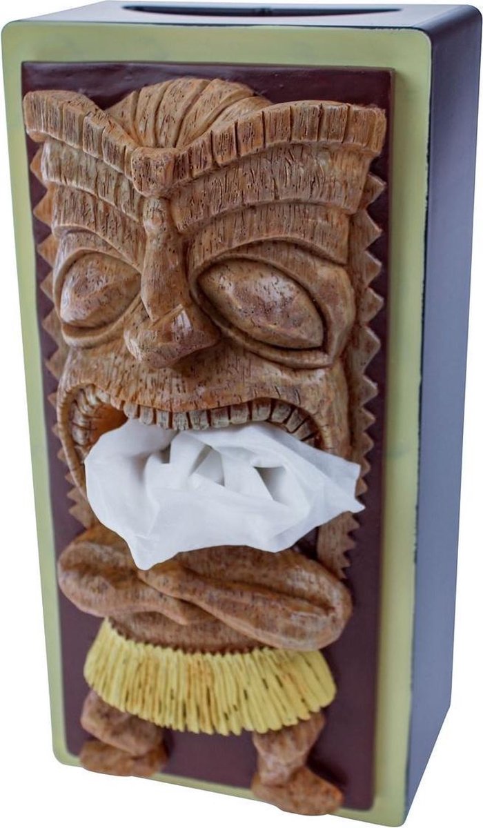 Rotary Hero Tiki - Tissue box Cover - Crème | bol.com