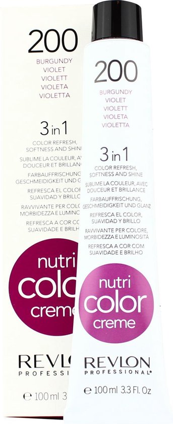 Revlon - Nutri Color Creme - 200 Violet - Tube 100 ml | bol