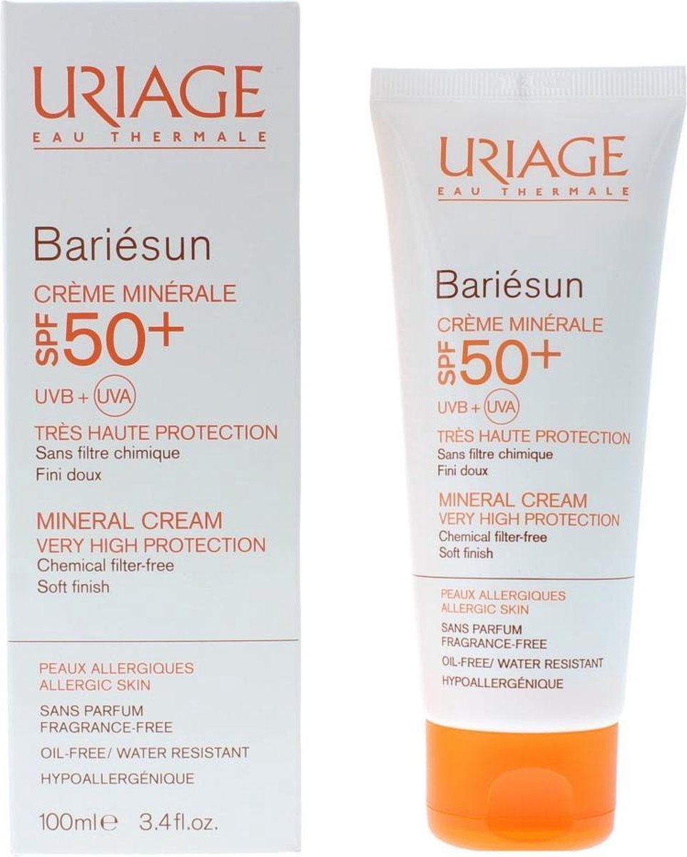 Uriage - Face & Body Mineral Face & Body Cream SPF 50+ Bariésun ...