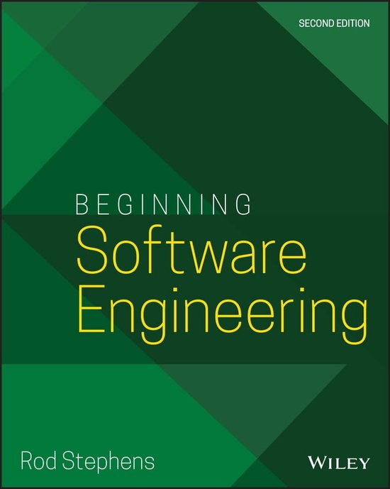 Beginning Software Engineering (ebook), Rod Stephens | 9781119901716 ...