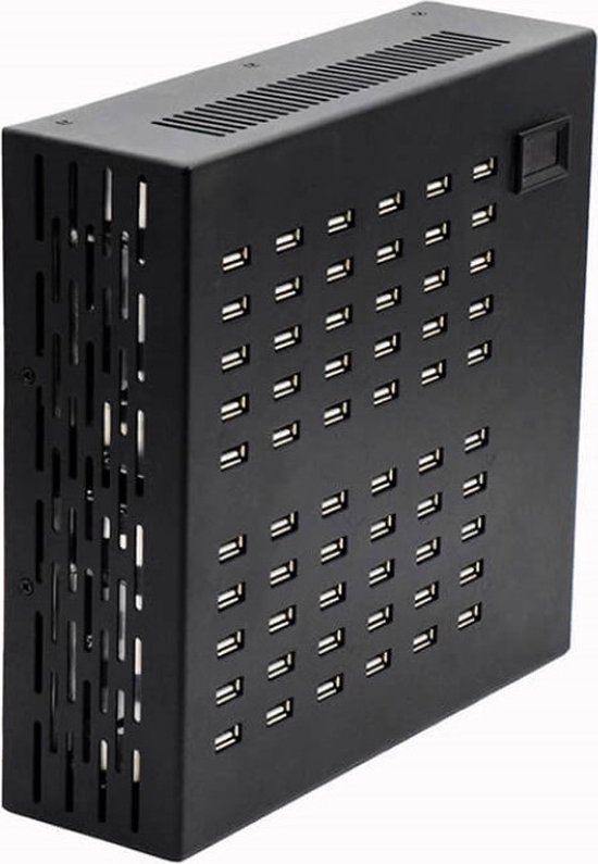60 ports USB-A 10W desktop laad hub | bol.com