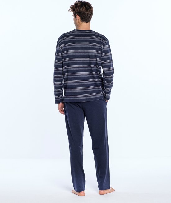 Punto Blanco Katoenen Pyjama Heren Volwassenen | Lange Mouw Lange Broek ...