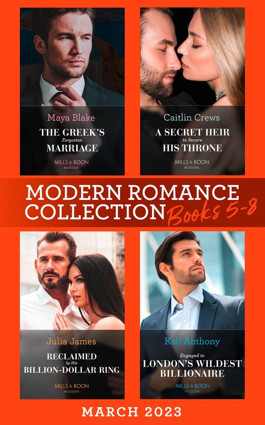 Modern Romance March 2023 Books 5-8: The Greek's Forgotten Marriage / A Secret Heir to... | bol.com