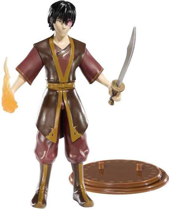 Avatar The Last Airbender Bendyfigs Bendable Figure Zuko 19 cm | bol.com