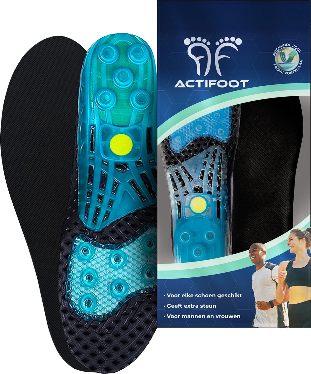 Hielspoor Zooltjes voor Heren & Dames - Inlegzolen voor Platvoet ...