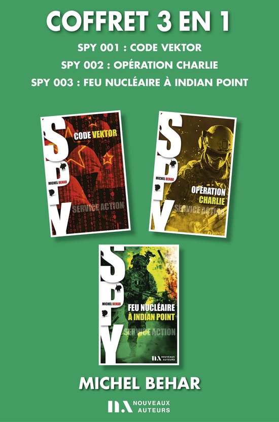 Coffret SPY - 3 en 1 (ebook), Michel Behar | 9782810438075 | Boeken | bol