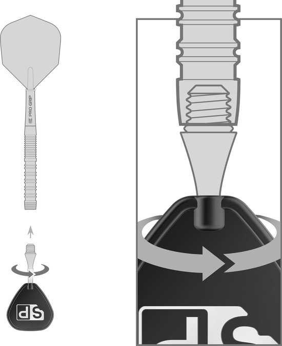 Target Titanium Nano Swiss Point Conversion Point Silver | bol