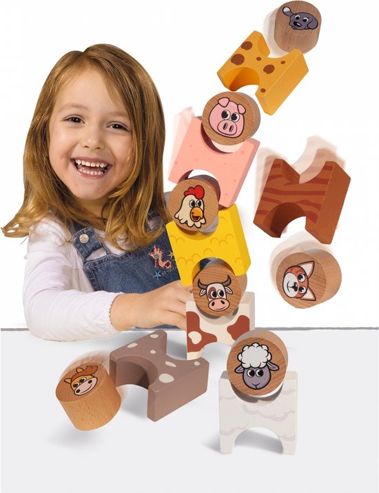 Eichhorn Stackable Farm Animals | bol.com