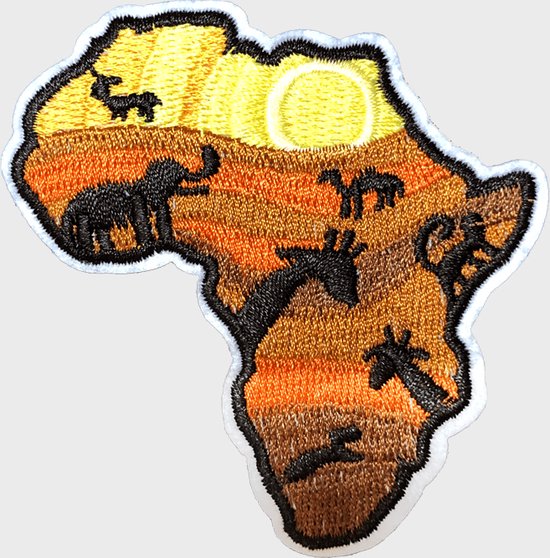Afrika Safari - Strijkpatch - Strijkapplicatie - Strijkembleem | bol.com