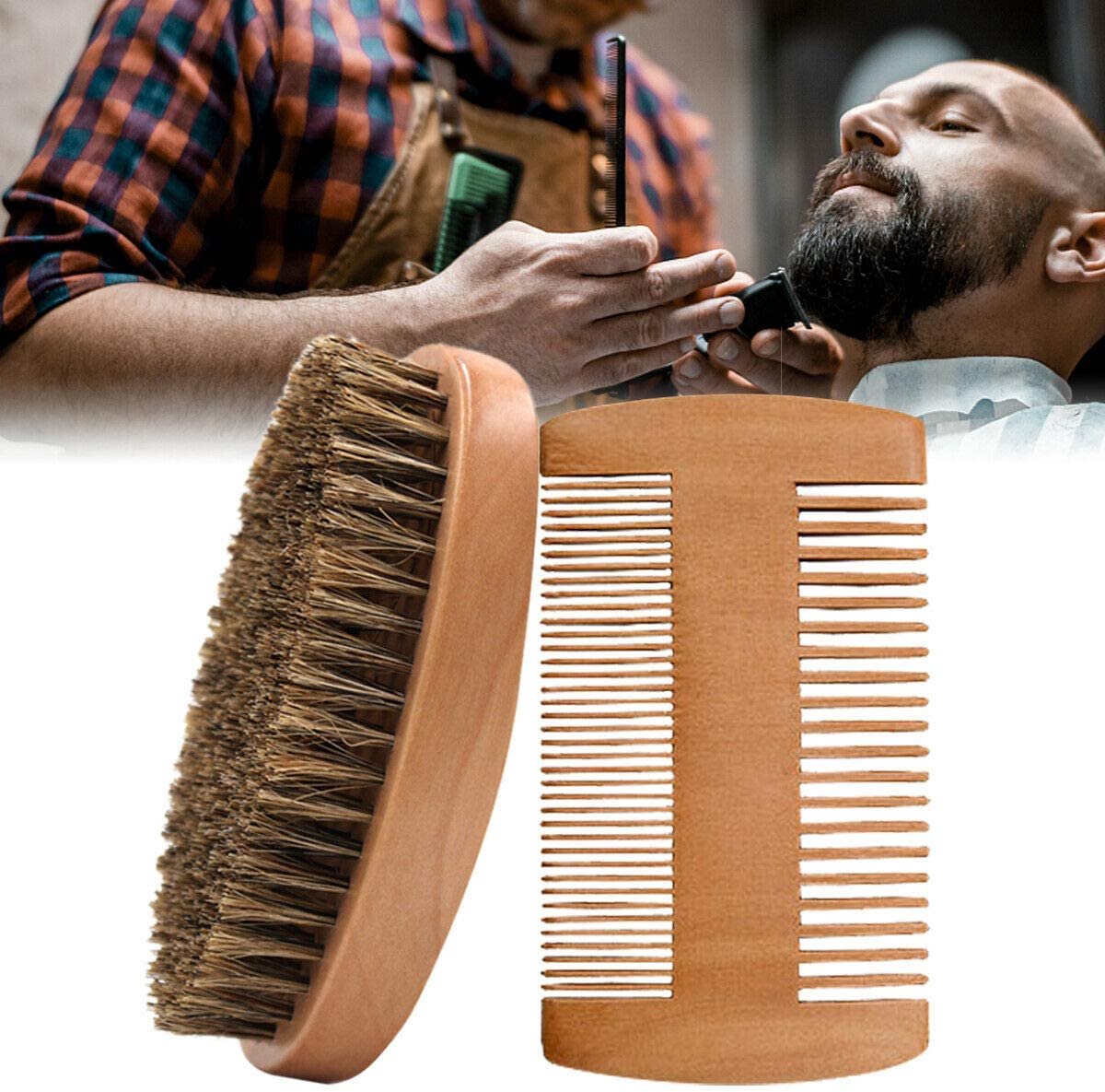 HOUSON Beard care set, coffret cadeau pour homme avec 30 ml d'huile à ...