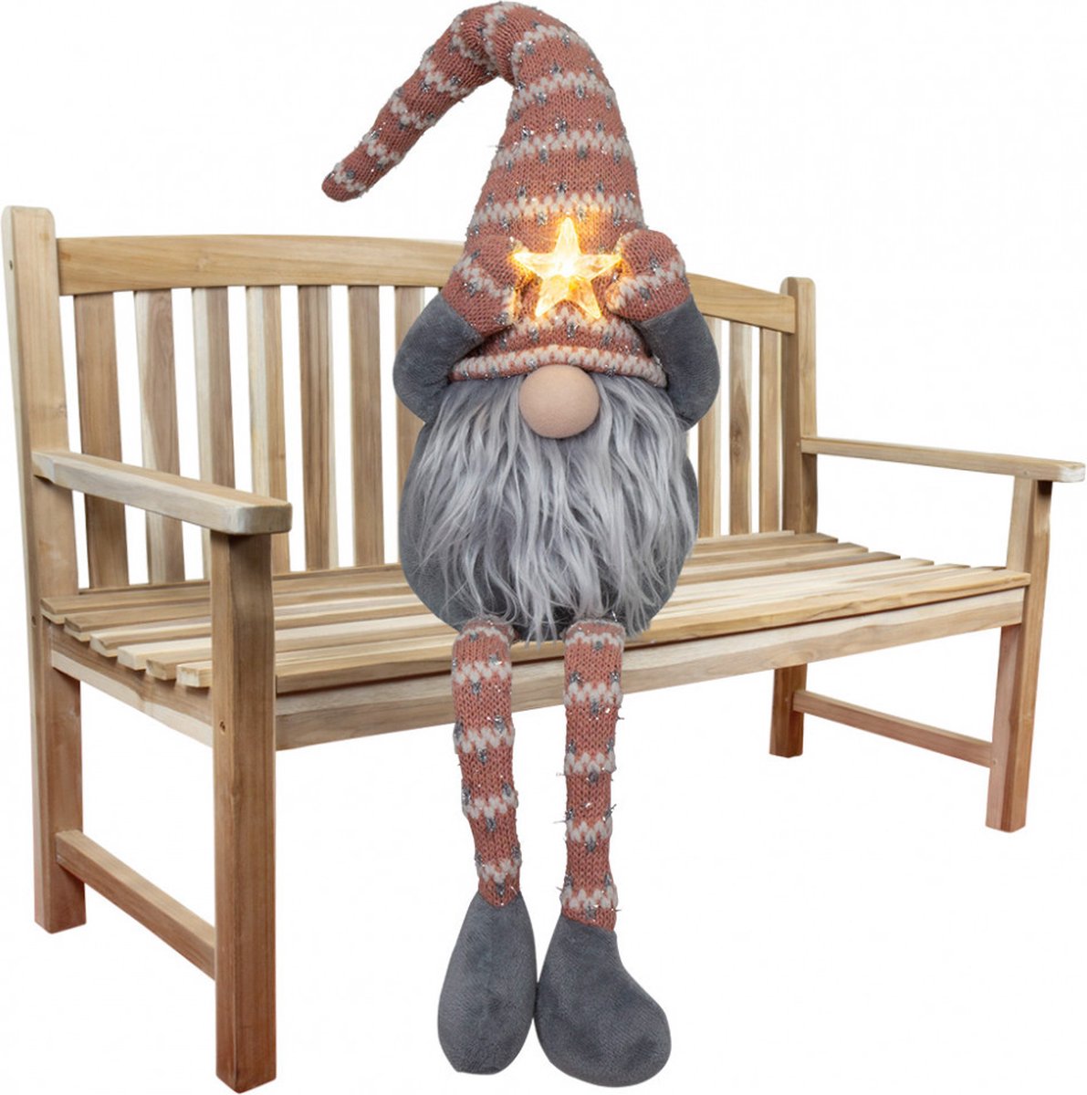 Gnome - LED Gnome 25(70)cm Gnome licht op - Scandinavische Led Kabouter ...