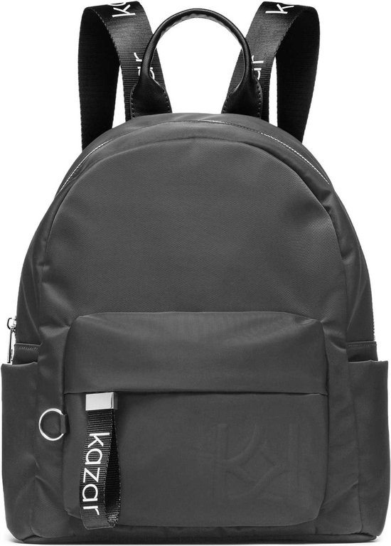 Handige rugzak van textielstof in grijs | bol.com