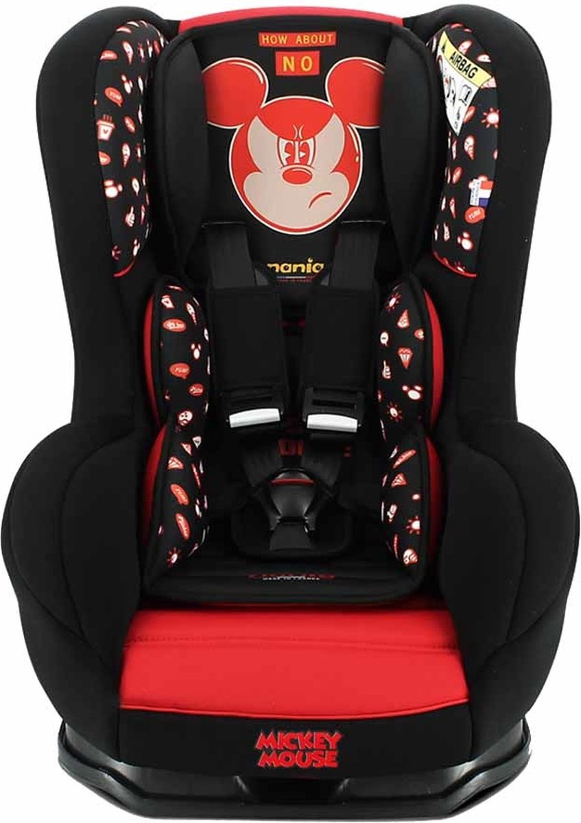 Disney - autostoel COSMO LUXE - MICKEY MOUSE - Groep 0/1 - van 0 tot 18 ...