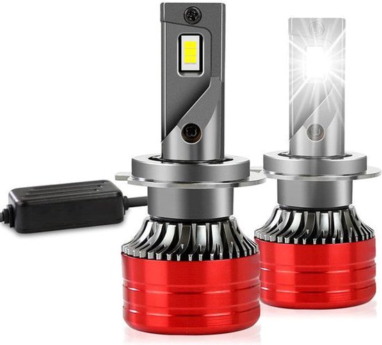 TLVX H9 Mini Turbo LED lampen 12.400 Lumen 6000k Helder Wit (set 2 ...