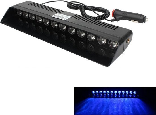 VCTparts Premium Raamflitser Blauw LED Stroboscoop Zwaailicht | bol.com