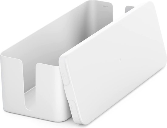 deleyCON Kabelmanagement Box Kabel Organiser Box Kabel Box 40,5cm x 15 ...