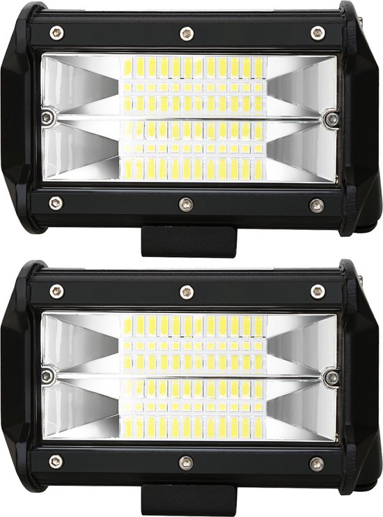 Led Werklampen 2PCS 72W voor Tractor Led Lichtbalk 12V 24V Offroad ...