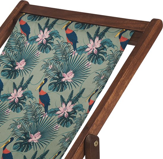 Beliani ANZIO/AVELLINO - Ligstoeldoek set van 2 - Multicolor ...