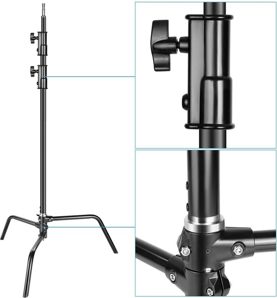 Neewer® - 100% Heavy Duty Stalen C-Statief - Professionele Fotografie ...