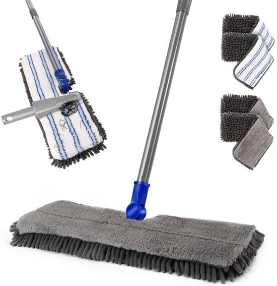 Dweil set compleet systeem - Mop set - vloerwisser | bol