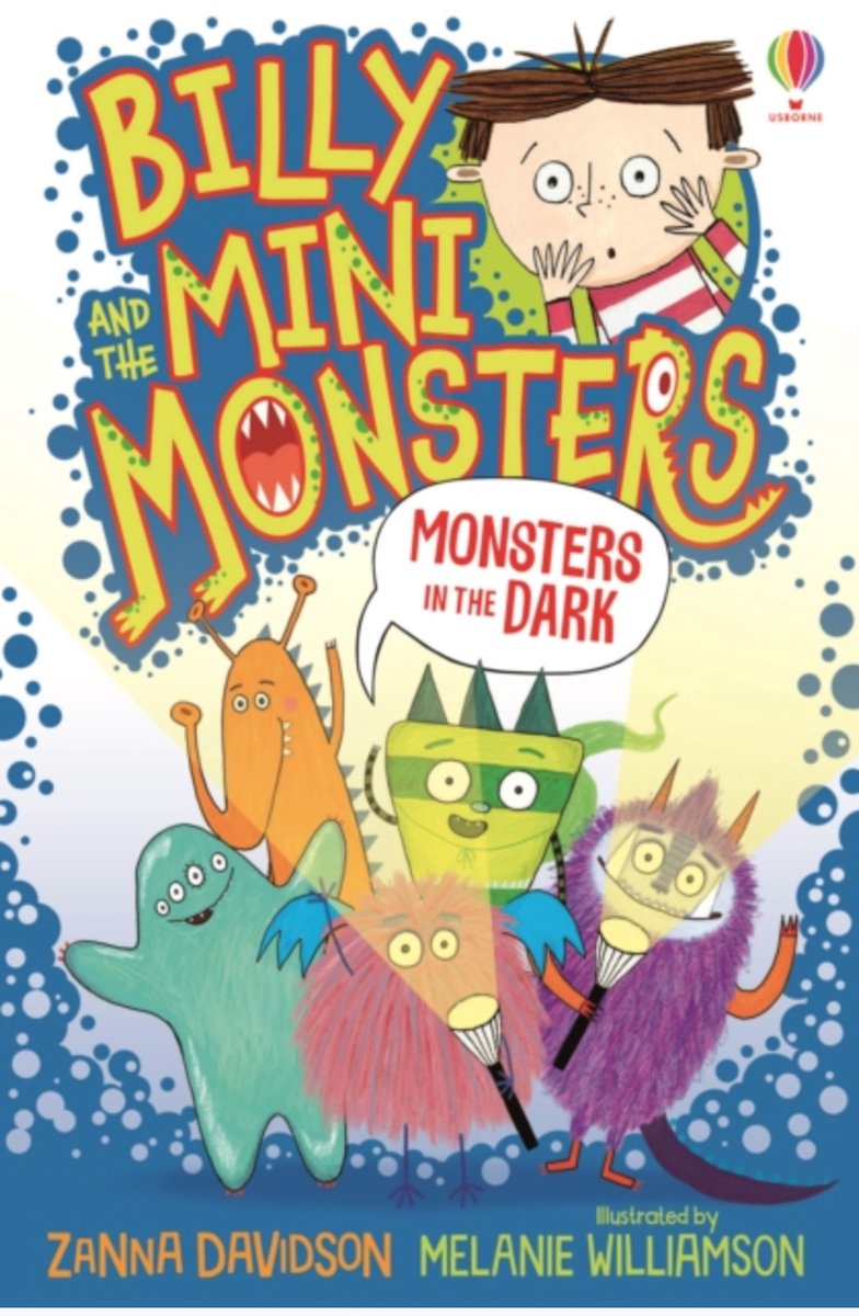 BILLY MINI MONSTERS 4 Book Set- Monsters on Plane, Monsters In The Dark ...
