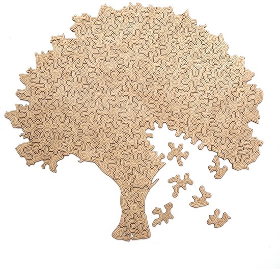 Eik houten legpuzzel voor volwassenen | Jigsaw | Gemaakt in Nederland ...