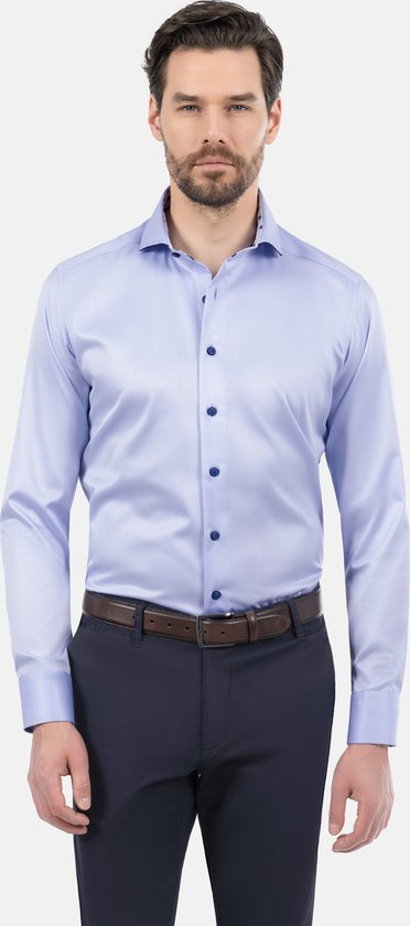Overhemd Lange Mouw 75680 Lance Light Blue | bol.com