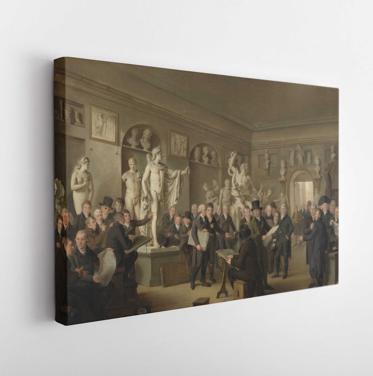 Felix Meritis Society Picture Gallery, Adriaan de Lelie, vers 1806-1809 ...