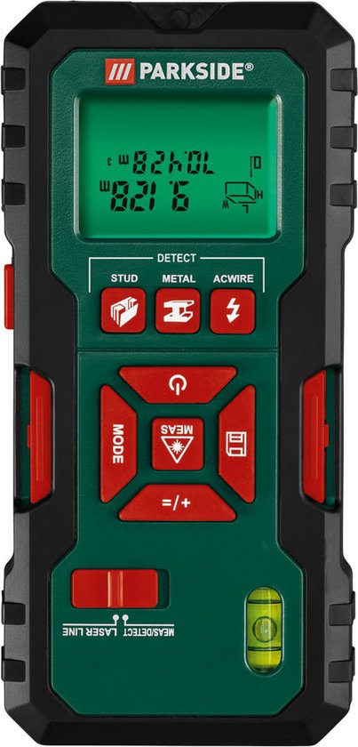 Parkside multifunctionele detector met laserafstandsmeter | bol