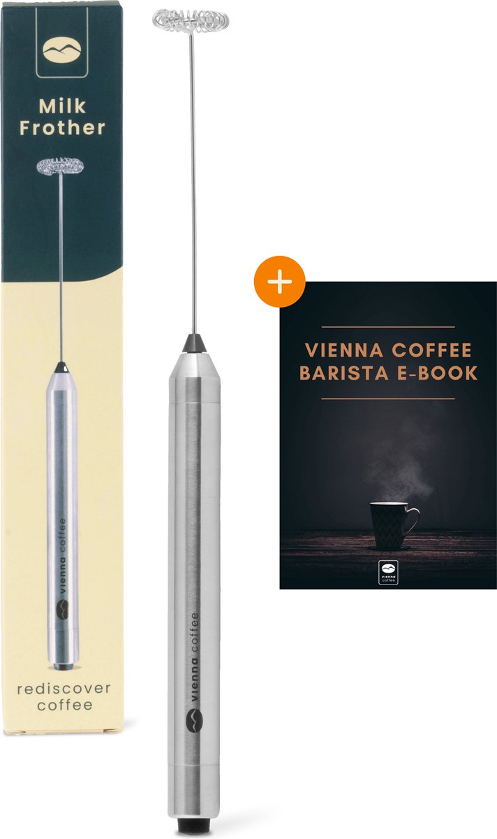 Vienna Coffee Melkopschuimer Electrisch - Handmatig - incl Batterijen ...