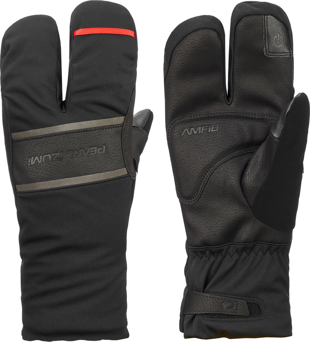 PEARL iZUMi AmFIB Lobster Gel Handschoenen, zwart | bol.com