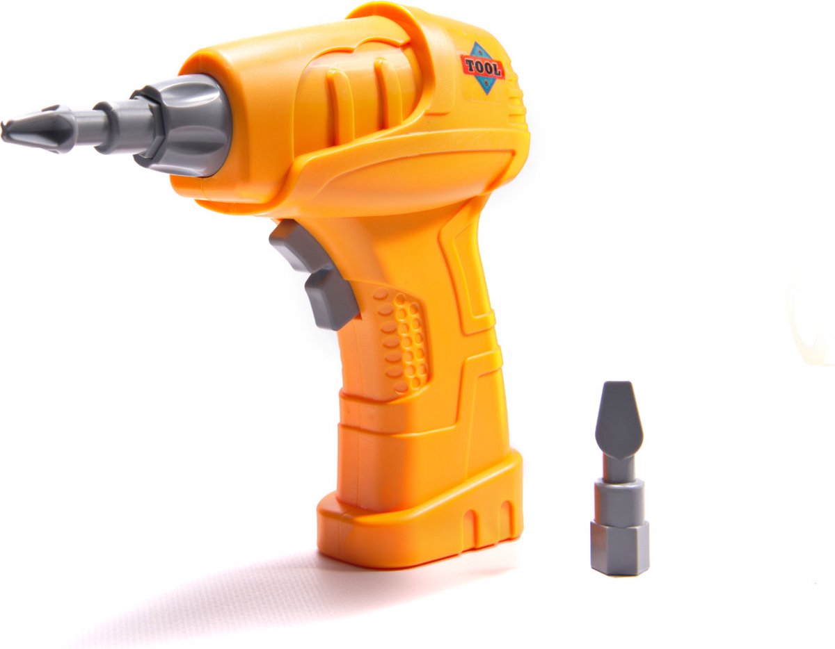 Constructie Bouw speelgoed met Werkende Boormachine - met koffer - 258 ...