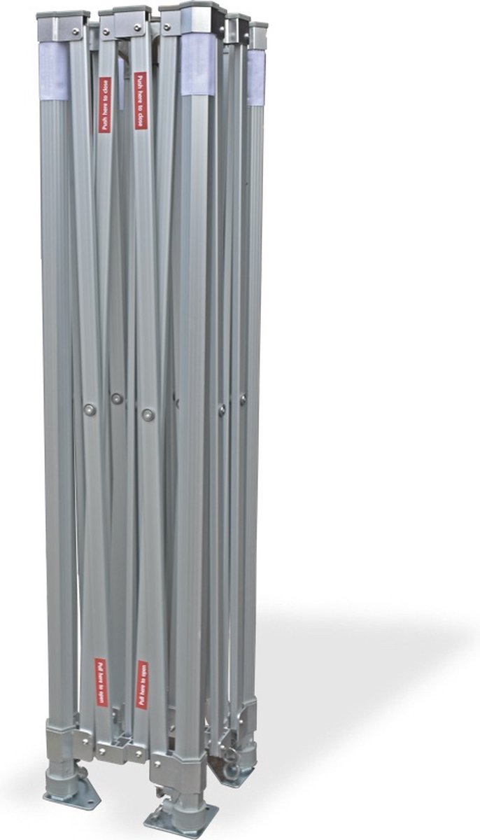 Frame 2x2 Professional | 50mm hexagon - Aluminium | Grijs | bol.com