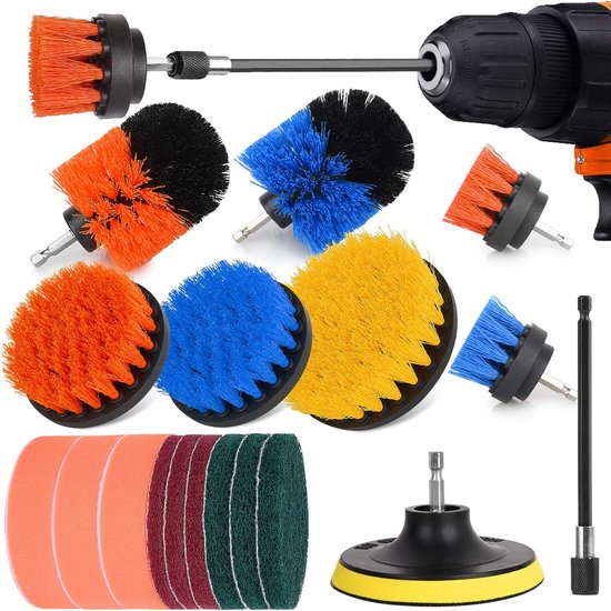 Elektrische Schoonmaakborstel - Poetsmachine - Voor badkamer keuken ...