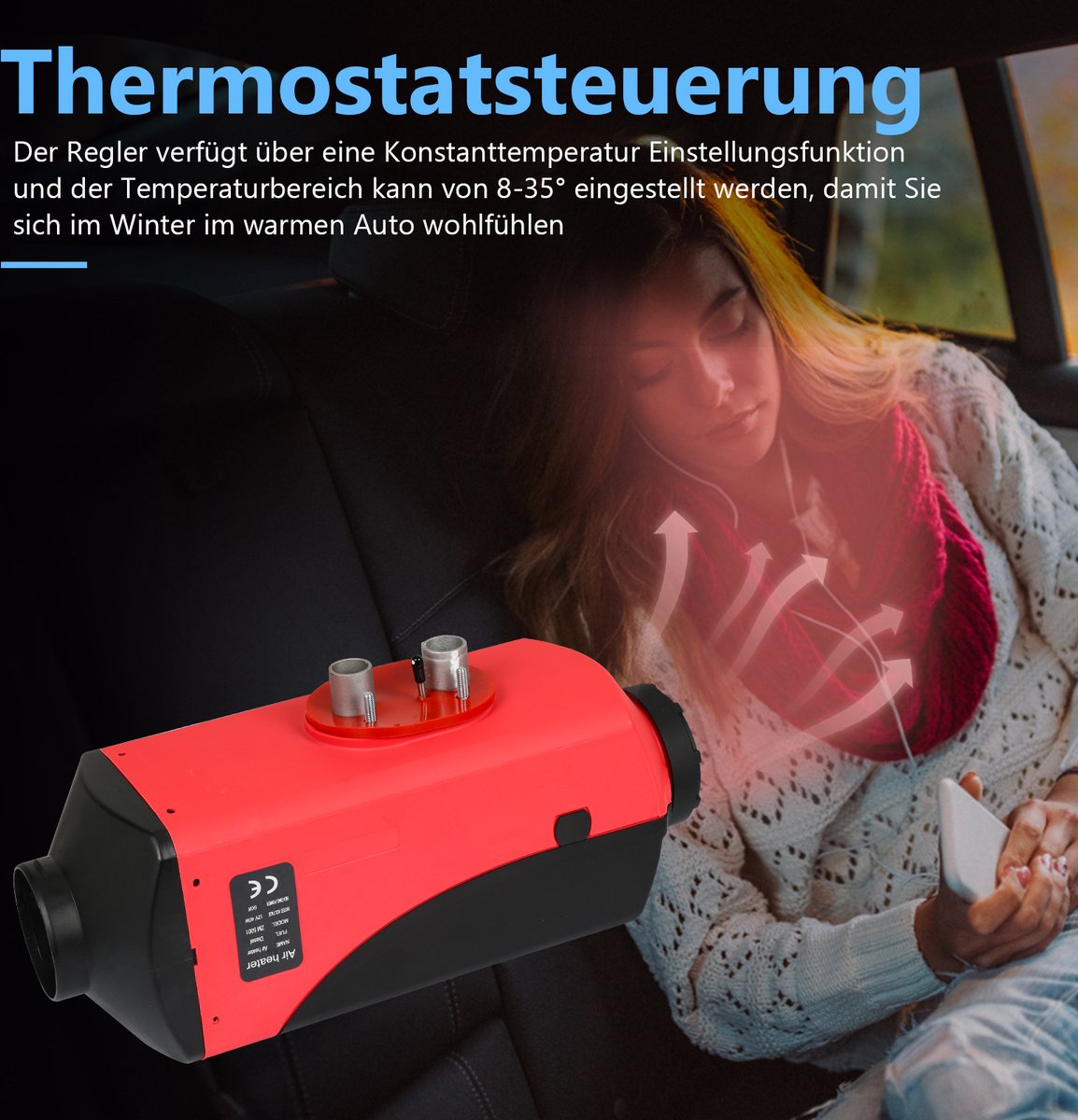 12V 5KW standkachel diesel lucht heater LCD standkachel voor auto boten ...