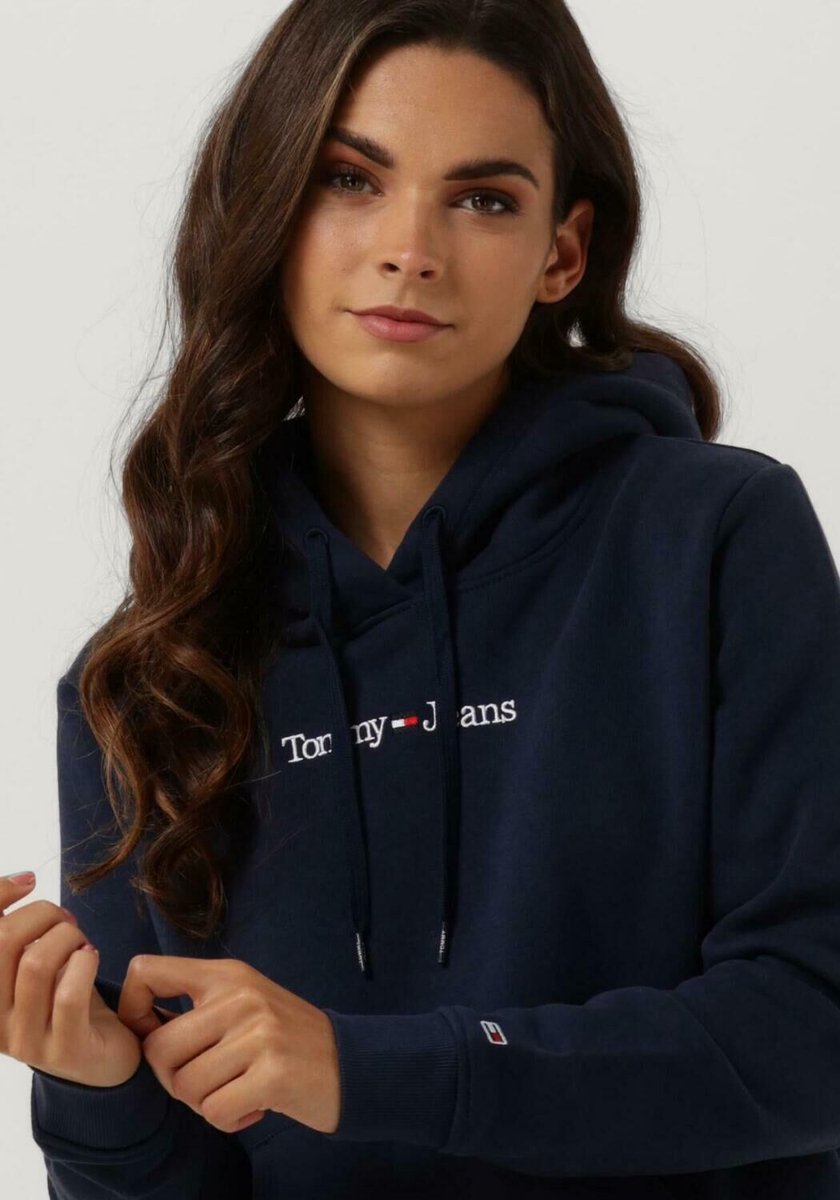 Tommy Jeans Heavyweight Knits Truien & vesten - Donkerblauw | bol.com