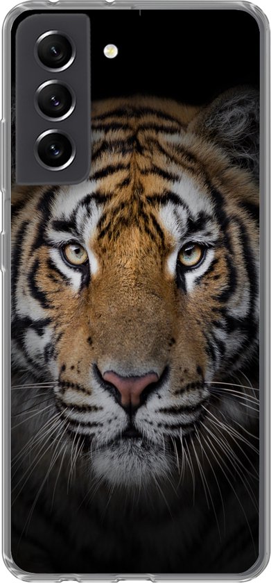 Telefoonhoesje Geschikt voor Samsung Galaxy S21 FE hoesje - Tijger ...