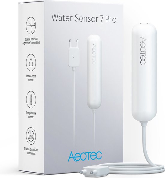 Aeotec Water Sensor 7 Pro | Slimme Overstromingssensor Z-wave | bol