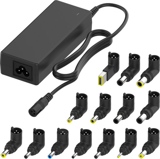 LuxeBass Universele Laptop Adapter - 45W 65W 90W Charger voor HP Asus ...