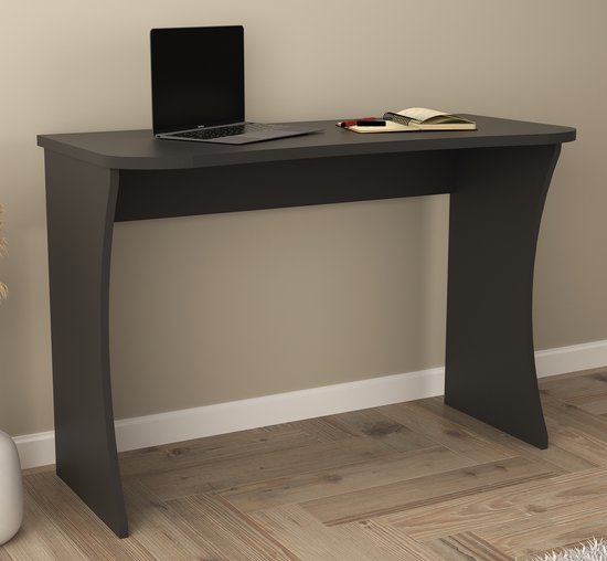 VCM Houten Bureau Computer Tafel Werktafel Kantoor Opbergbak Dilus L ...