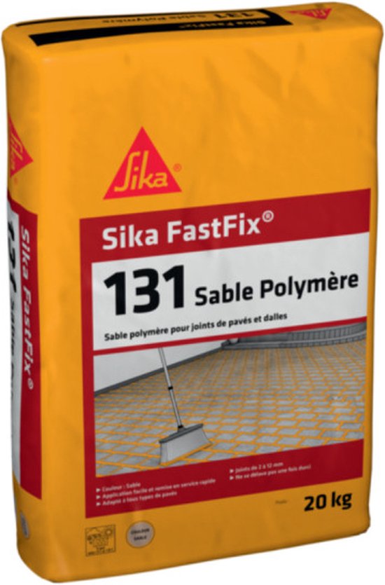 Polymeerzand voor voegvulling van bestratingen en platen SIKA FastFix ...