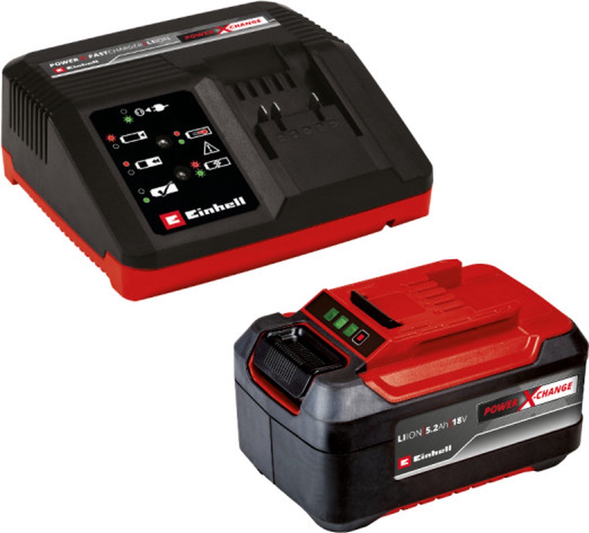 Startset Power EINHELL 18V Power X Change - 5,2Ah | bol.com
