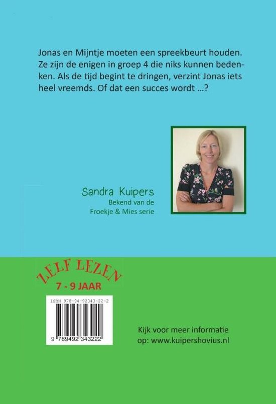 Jonas & Mijntje - ’t Is niks | 9789492343222 | Sandra Kuipers | Boeken | bol.com