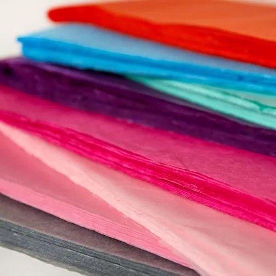 Vloeipapier - Inpakpapier - Vliegerpapier - Licht Roze - 100 stuks ...
