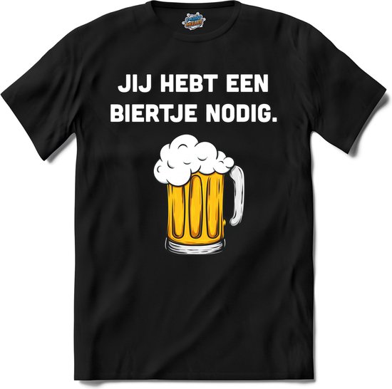 Biertje nodig? - Bier kleding cadeau - bierpakket kado idee - grappige ...