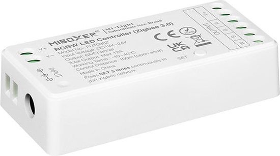 Mi-Light Mi-Boxer - (FUT038Z) - RGBW LED controller (Zigbee 3.0) - Voor ...